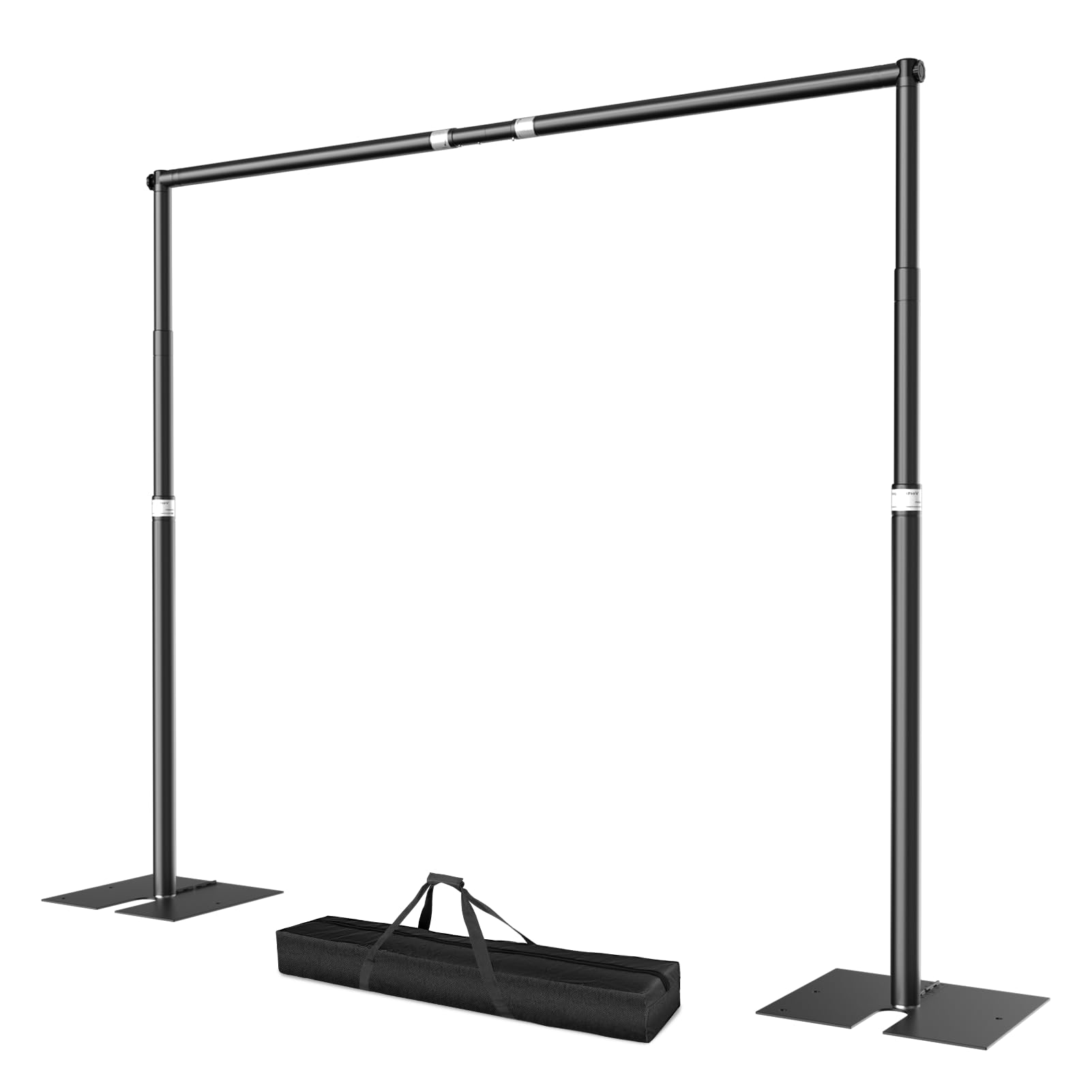 Emart And Drape Backdrop Stand Kit 8.5x10ft, Heavy Duty Backdrop Stand ...
