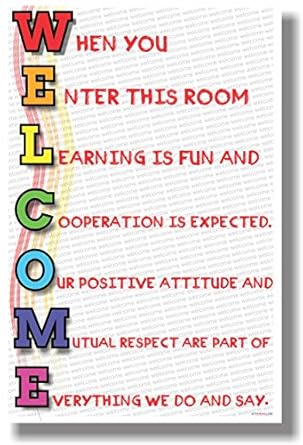 Amazon.com: Welcome - When You Enter This Room (rainbow) - NEW ...