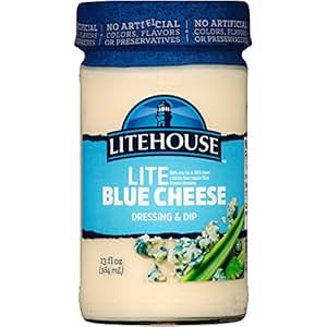 Litehouse, Lite Blue Cheese Dressing, 13 oz: Amazon.com: Grocery ...