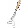 Amazon.com : Hand Cultivator with 9-Teeth Rake - 14.4 Inch for Garden ...