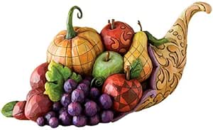 Amazon.com: Jim Shore Harvest Cornucopia Horn of Plenty : Home & Kitchen
