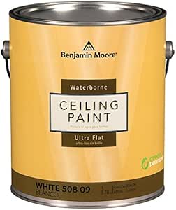 Benjamin Moore Ultra Premium Waterborne Ceiling Paint (Flat White ...
