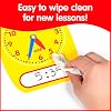edxeducation Write-On Wipe-Off Clock Dials - Set of 5 - Clock for Kids ...