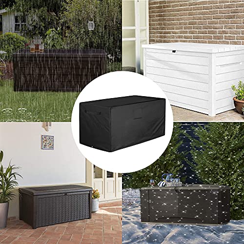 Deck Storage Box Outdoor Waterproof Deck Box Cover 100% Waterproof ...