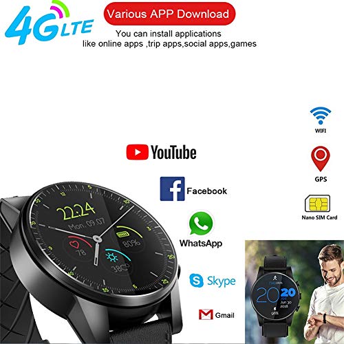 ZYD X360 di Smart Watch 1 + 16GB / 3 + 32GB 1.6" Camera Rotonda GPS ...