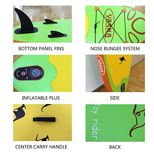 YASKA Kids Inflatable Stand Up Paddle Board with Paddle Board ...