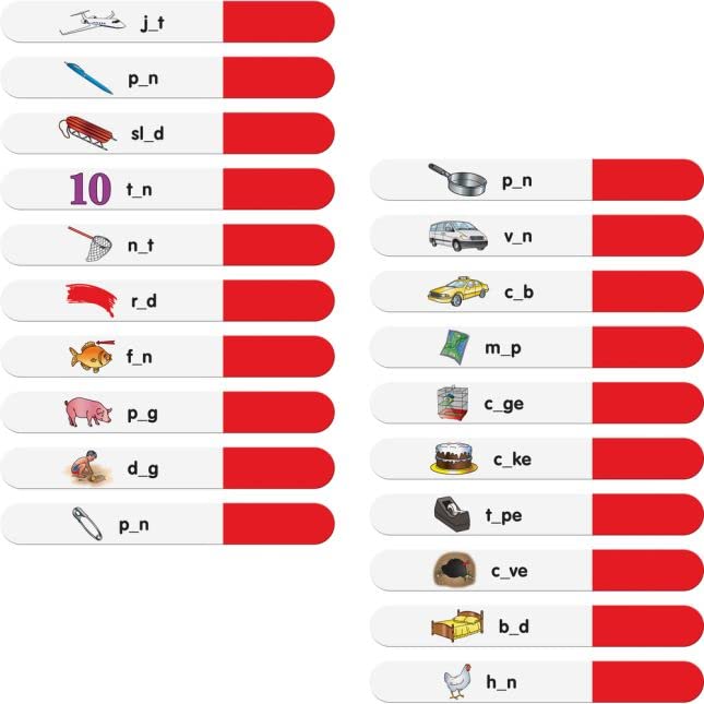 Tricky Sticks™ - Missing Vowel - 1 Game | Pricepulse