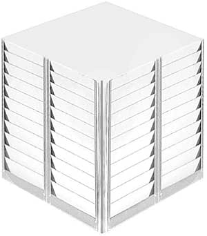 Amazon.com : VICS Swipe Card ID Badge Rack Carousel Holds 80 Employee ...