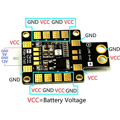 LHI 220-RX H210 H220 FPV Racing Quadcopter Frame Carbon Fiber +PDB XT60 ...
