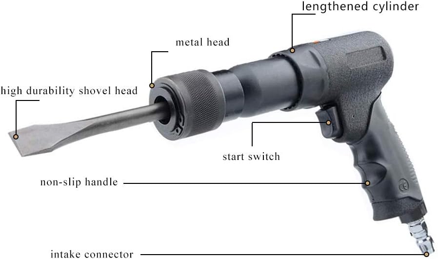 MXBAOHENG Pneumatic Concrete Breaker Air Hammer Air Compressor Chipping ...