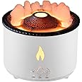 Amazon.com: 300ml Ultrasonic Volcano Flame Humidifier Original Flame ...