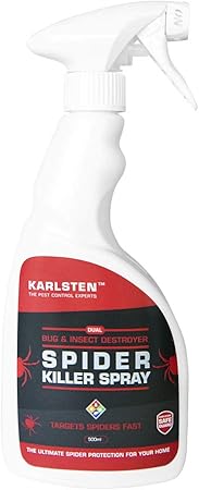Karlsten Dual Bug & Insect Destroyer Spider Killer Spray Advanced Pest ...