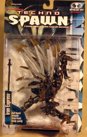 Techno Spawn Iron Express Series 15 Action Figure - Want It All