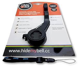 Amazon.com: Hide My Bell | Garmin Edge or Wahoo ELEMNT Mount with ...