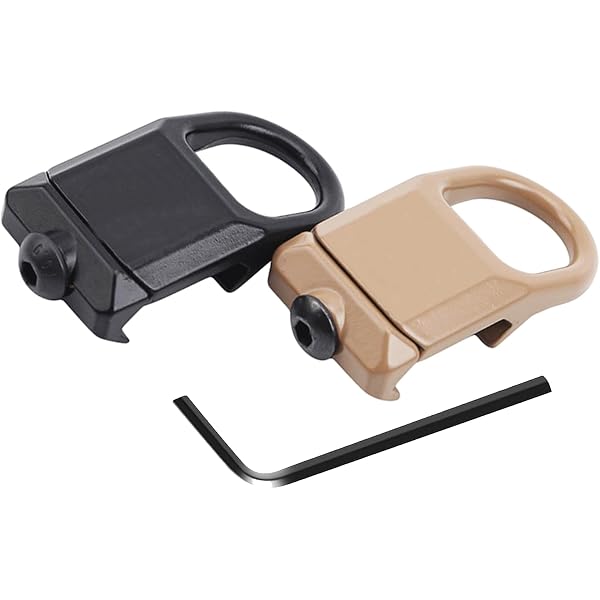 Pic Rail To Sling Stud 2/4PCS Rifle Sling Swivels Heavy Duty Quick ...
