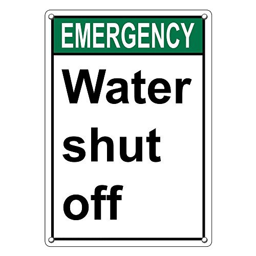 Amazon.com: Weatherproof Plastic Vertical ANSI Emergency Water Shut Off ...