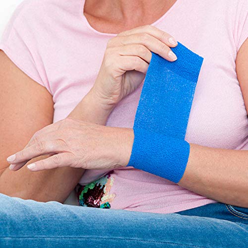 DE Sports Pre-Wrap,12 Pieces Rainbow Pack of Athletic Tape for Sports ...