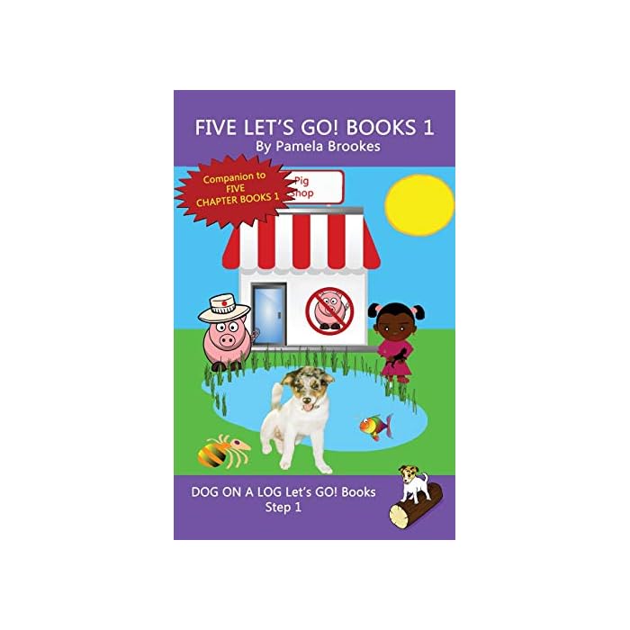 Buy Five Let's GO! Books 1: Systematic Decodable Books for Phonics ...