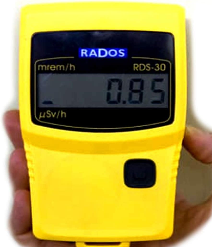 Amazon.co.jp: RADOS Radiation Survey Meter Check Alarm with Eyes and Sounds, Geiger Counter rds ...
