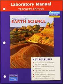 PRENTICE HALL EARTH SCIENCE LAB MANUAL TE (NATL): Education, Pearson ...