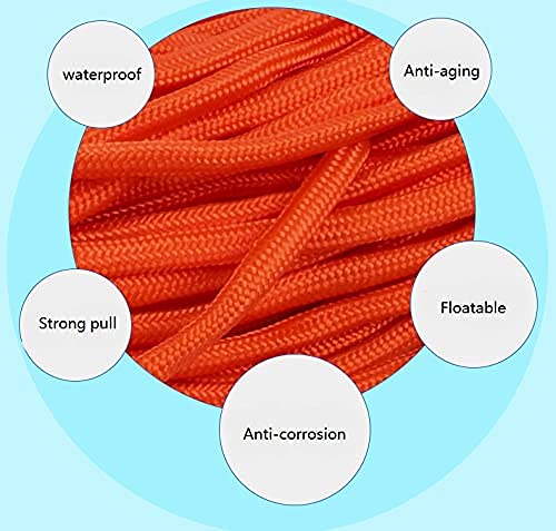 Beiruoyu Water Floating Lifesaving Rope 98.4FT,Outdoor Professional Throwing Rope Rescue ...