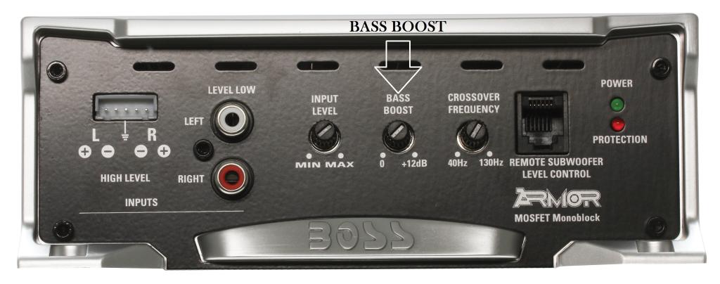 BOSS Audio AR1500M Armor 1500-watts Monoblock Class A/B 1 Channel 2-8 Ohm Stable Amplifier with ...
