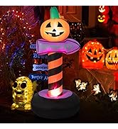 Amazon.com: Tangkula 8 FT Tall Halloween Inflatable Decoration, Outdoor ...