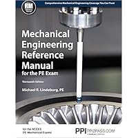 Amazon.com: Mechanical Engineering Reference Manual for the PE Exam by Lindeburg PE, Michael R ...