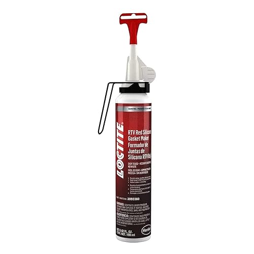 Loctite SI 596 Superflex Red RTV Silicone for Automotive: Sensor-Safe ...