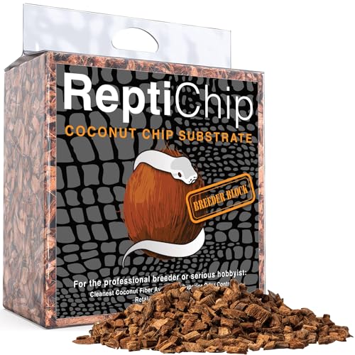 ReptiChip Reptile Substrate Coconut Chip Bedding Compressed Organic ...
