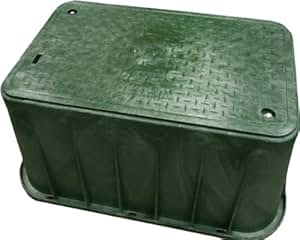 Amazon.com : 27"x40"x18" Extra Large Sprinkler Valve Box - Green ...