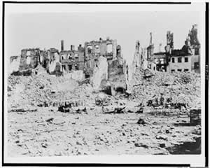 Amazon.com: Photo: Ruins, buildings, bombing, damage, destruction ...