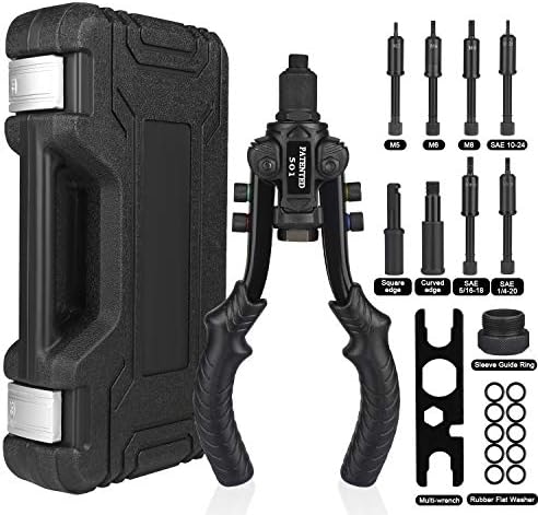 Paick Rivet Nut Tool, Heavy Duty Blind Riveting Tools Setting System ...
