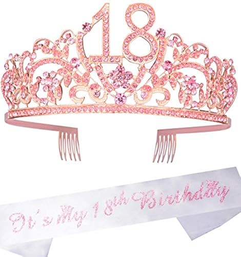 18 Birthday, 18th Birthday Decorations, 18th Birthday Sash, 18th ...