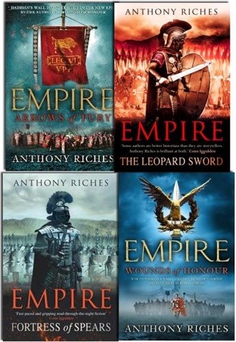 Buy Empire Collection Anthony Riches 4 books set (Arrows of Fury ...