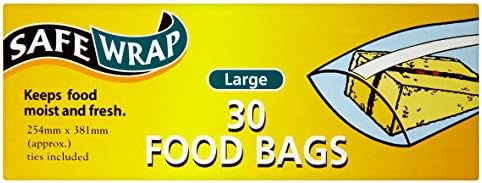 Safewrap Food Bags, Large, Pack of 4 price in Saudi Arabia | Amazon ...