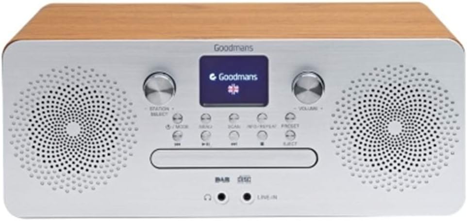 Fantastic Goodmans All in One DAB CD Micro System Play: Amazon.co.uk ...