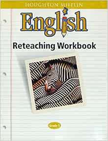 Houghton Mifflin English: Reteaching Workbook, Grade 5: HOUGHTON MIFFLIN: 9780618090808: Amazon ...