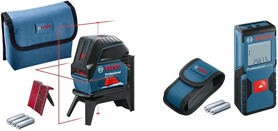 Bosch Professional Cross line Laser GCL 2-15 (red Laser, Interior ...