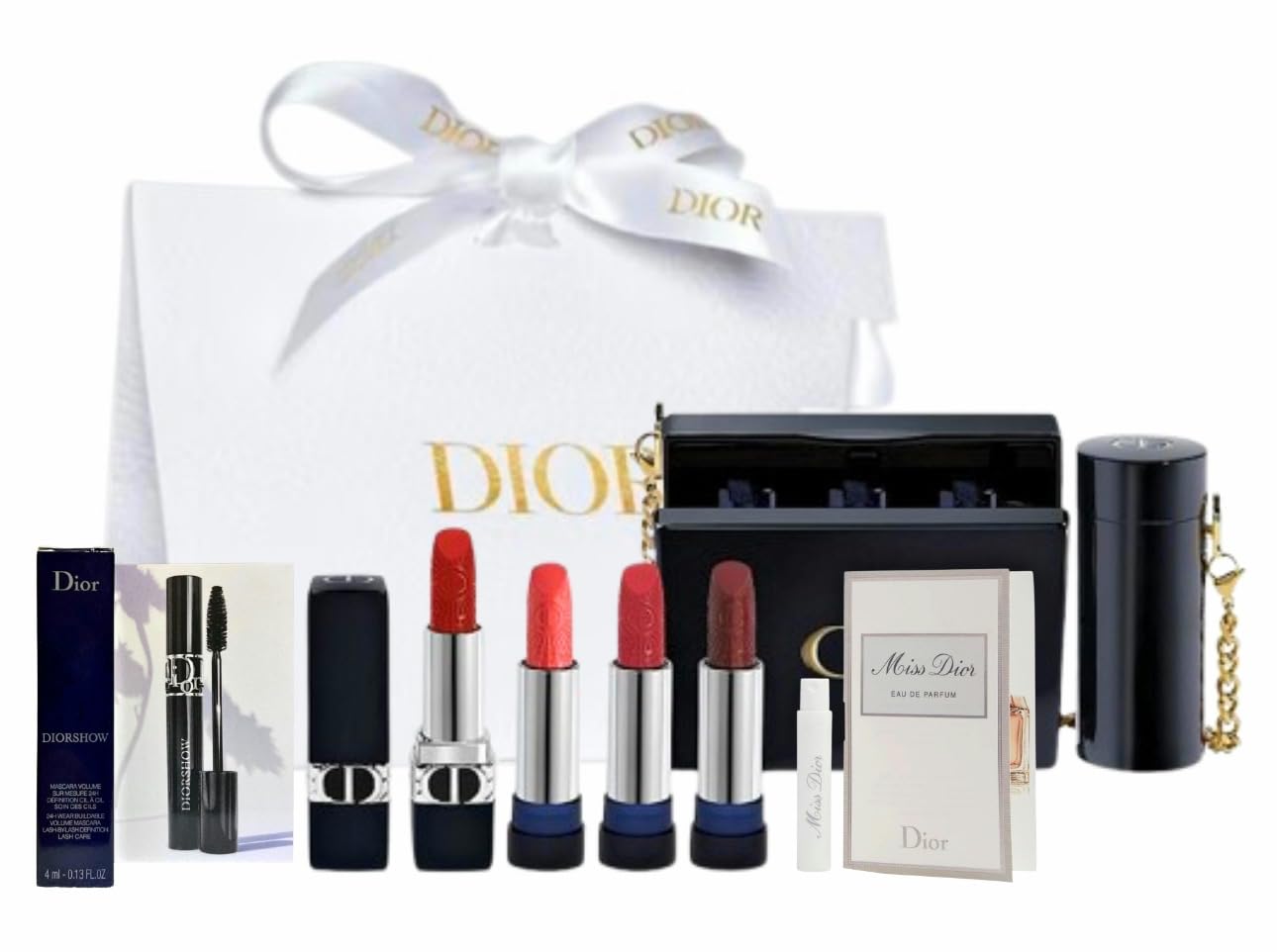 Dior Minaudiere Rouge Lipsticks and Mini Cell Energy Skincare Holiday ...