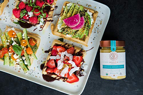 Ahara Rasa Vanilla Dream Ghee 10oz, 100% Pure Organic, Kosher, Cultured ...