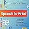 Amazon.com: Speech to Print: Language Essentials for Teachers, Second ...