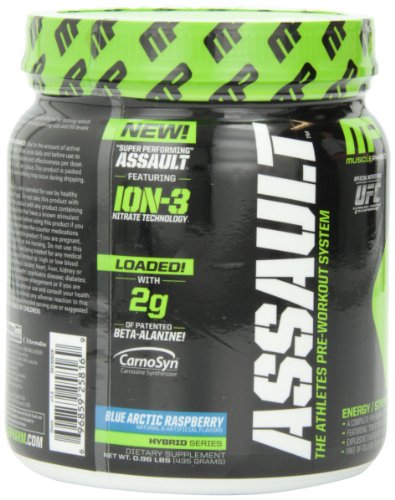 Muscle Pharm Assault Blue Arctic Raspberry