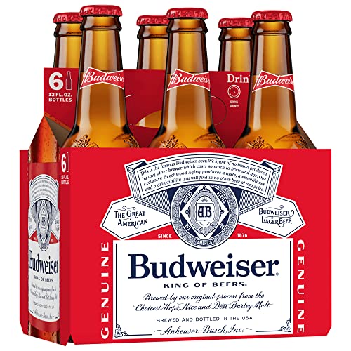 Budweiser Beer, 6 Pack Beer, 12 FL OZ Bottles in Bahrain | Whizz Soft ...