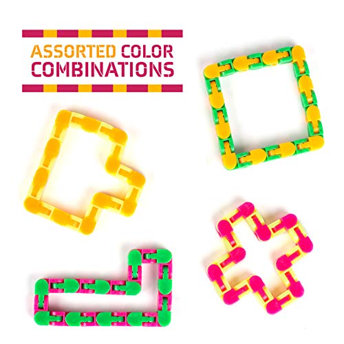 Neliblu Wacky Tracks Snap and Click Fidget Toys for Sensory Kids - ADHD, Autism, Stress Relief ...