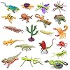 Guaishou 20pcs Realistic Bugs Plastic Insects Animals Figures Toys ...
