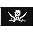 Amazon.com : AZ FLAG - Pirate Jack Rackham Flag - Large 5x8 Ft - 100D ...