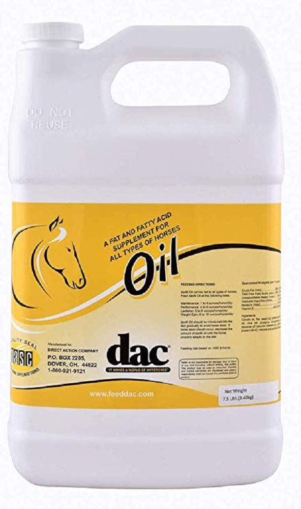 Mua DAC Oil Gallon Jug Horse Weight Gain Calorie Fat Fatty Acid Coat ...