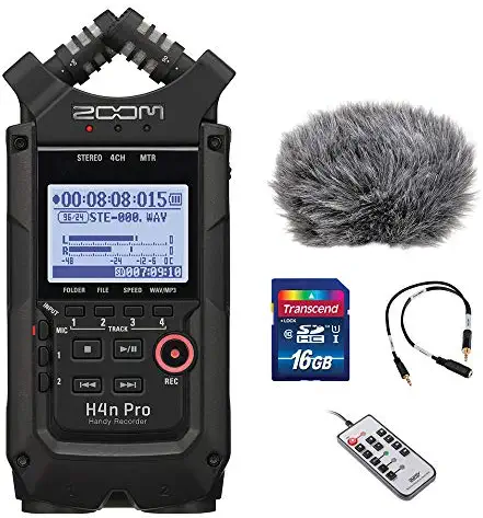 قیمت و خرید Zoom H4n Pro 4-Channel Handy Recorder Bundle with Custom ...
