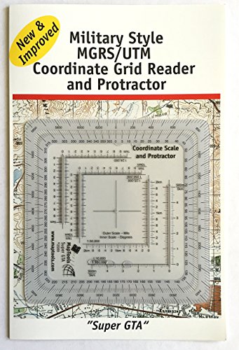 MapTools Improved Military Style MGRS/UTM Coordinate Grid Reader, and ...